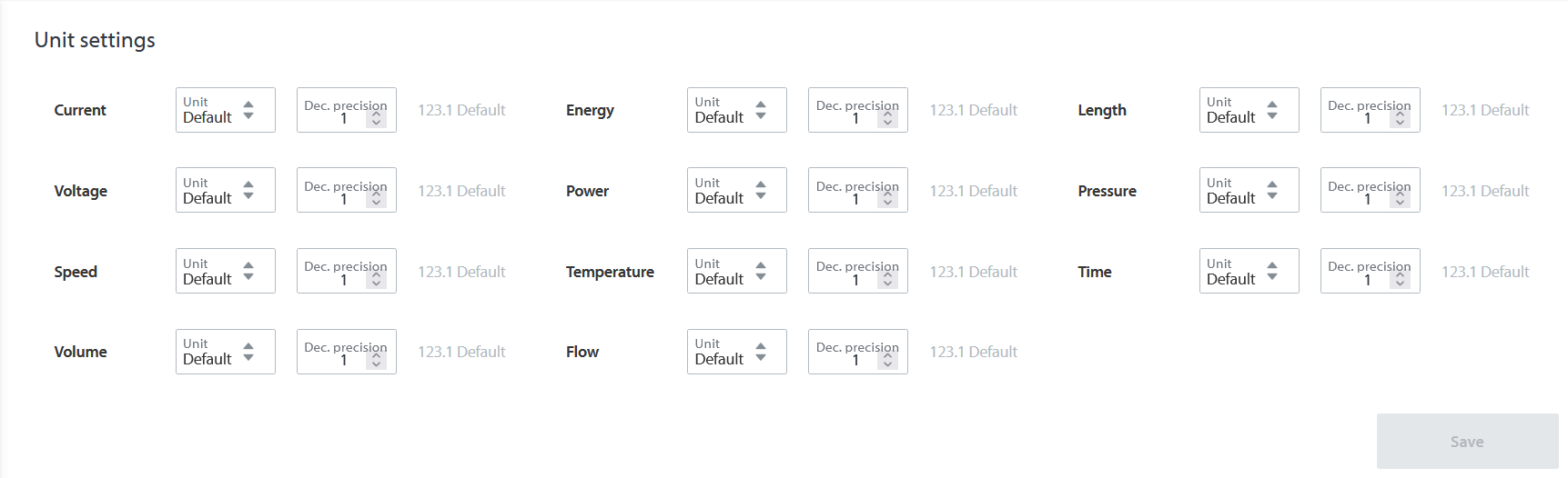General settings – Leanheat® Monitor