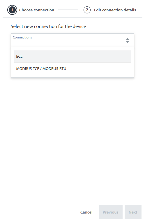 ECL connection change – Leanheat® Monitor