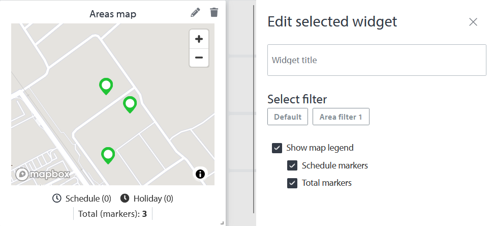 Area filters – Leanheat® Monitor