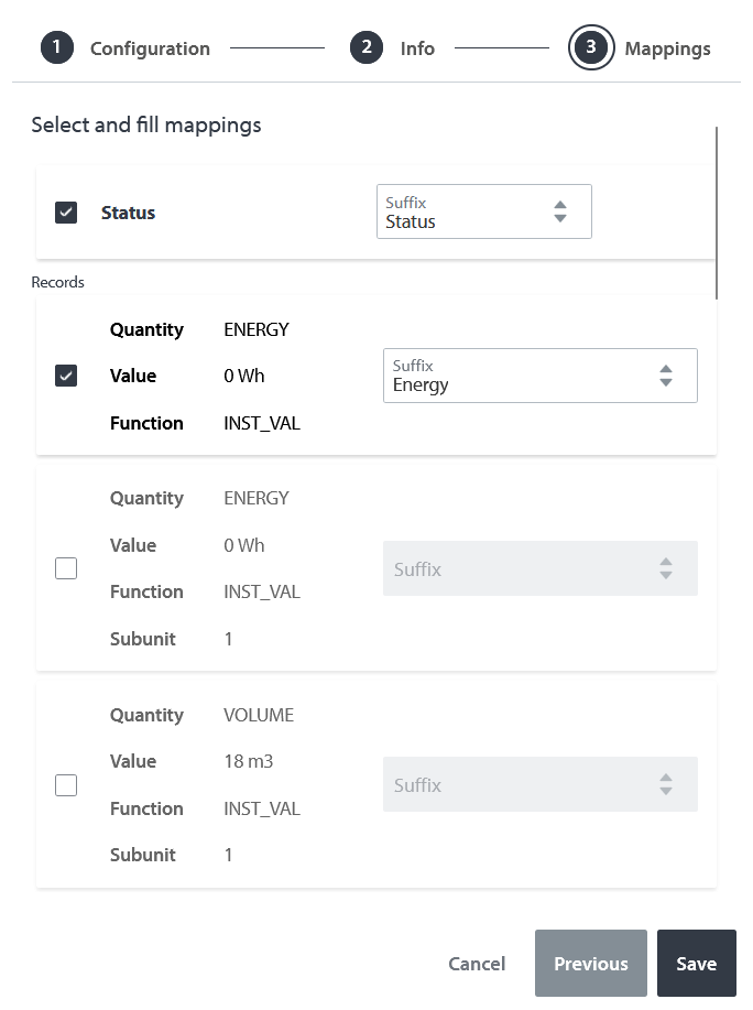 Meters in mobile view – Leanheat® Monitor
